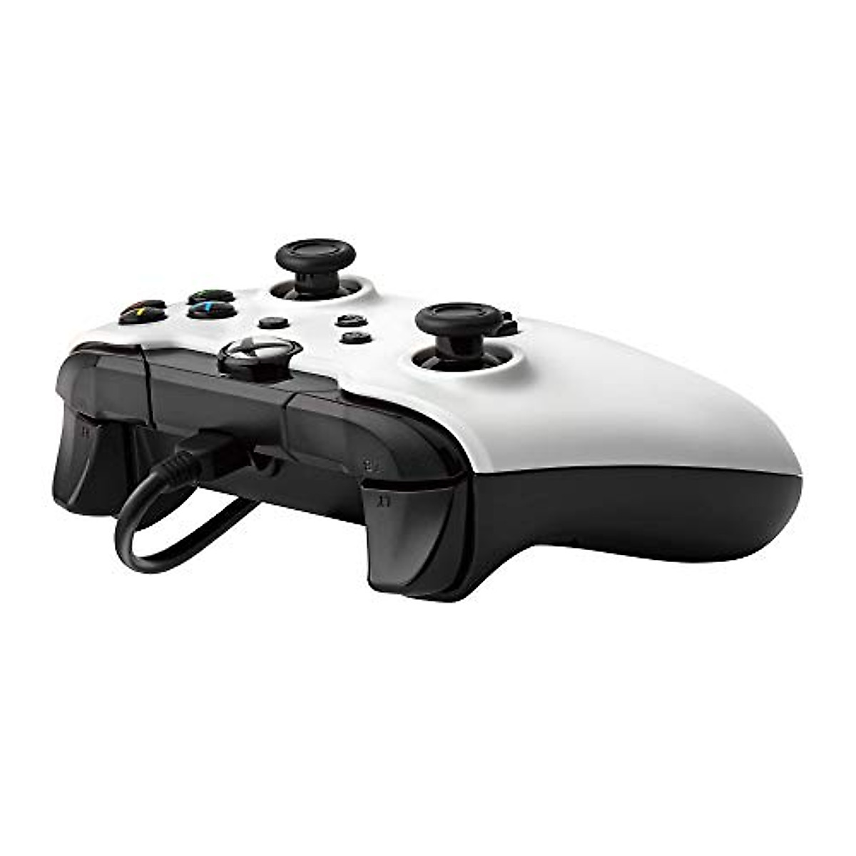 PDP Wired Game Controller - Xbox Series X|S, Xbox One, PC/Laptop Windows 10, Steam Gaming Controller - USB - Advanced Audio Controls - Dual Vibration Videogame Gamepad - Artic White