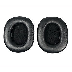 Replacement Ear Pads Cushion Repair Parts Compatible with Audio Technica ATH-SX1 ATH-SX1a ATH-PRO5V ATH-PRO5MK2 ATH-BPHS1 Headset (Black)