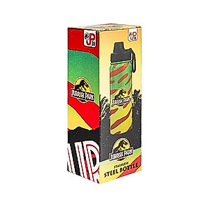 Official Jurassic Park Movies Bottle 500ml - 17 oz | Jurassic Park Water Bottle Kids | Jurassic Park Merchandise | Dinosaur Water Bottle | Jurassic World Rebirth