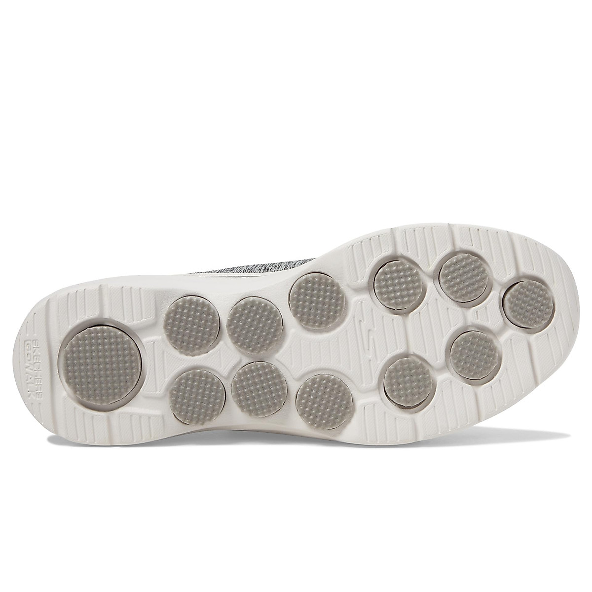 Skechers Women's Go 7-Meadow Casual Slip On Walking Sneaker, Gray, 5.5