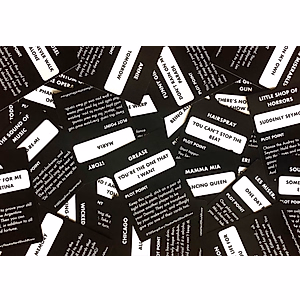 100 Songs Every Theatre Nerd Should Know - Ultimate Musical Theatre Broadway Card Game & Gift - Classic Deck