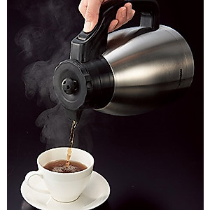 Zojirushi EC-YTC100XB Coffee Maker, 10-Cup, Stainless Steel/Black