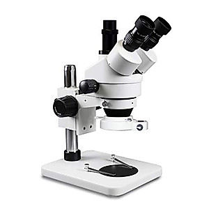 Vision Scientific VMLIFR-09W White Adjustable 144 LED Ring Light Illuminator for Stereo Microscope