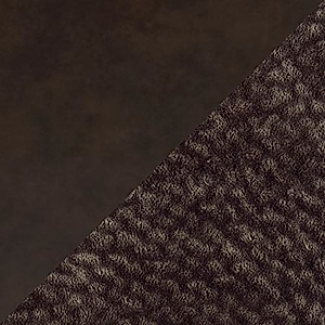 Lexicon Humphreys Loveseat Recliner - Soft Faux Leather Double Reclining Sofa, Manual Pull Tab, Wall Hugger, High-Density Foam, Solid Wood Frame, Easy Assembly, 62.5"W, Living Room, RV - Brown Shades