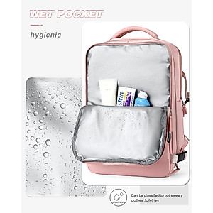 Carry On Backpack For Women Men Airline Approved Personal Item Bag For Airlines Gym Bag For Women Men With Shoe Compartment Backpack For Traveling On Airplane Waterproof Backpack Travel Essentials