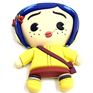 Coraline 3D Foam Magnet Set - Magnet for Refrigerators and Lockers