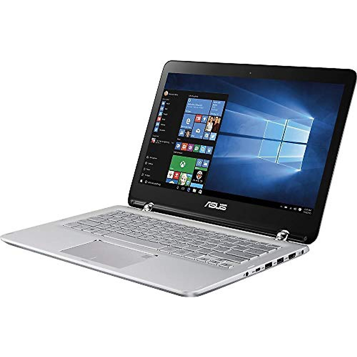 2017 Asus 2-in-1 Convertible Backlit Keyboard 13.3 inch Full HD Touchscreen Flagship High Performance Laptop PC, Intel Core i5-7200U Dual-Core, 6GB DDR4, 1TB HDD, Stereo Speakers, Windows 10