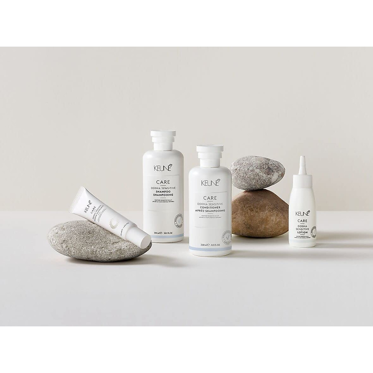 Keune Care Derma Sensitive Shampoo, Soothing & Allergen-Free Cleanser for Dry Scalp, 10.1 Fl Oz