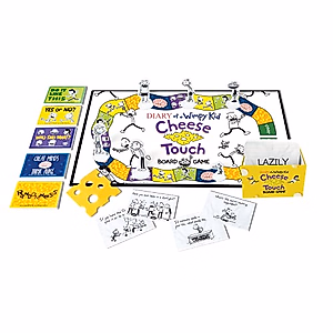 Diary of a Wimpy Kid Cheese Touch Game - Race to The Finish While Learning About Your Friends by Pressman