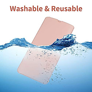 GFANSY PU Leather Keyboard Sleeve for Logitech K380 & Apple Wireless Magic Keyboard A2449 A2450 MLA22LL/A A1644, Travel Sleeve Bag Case, (Not Included Keyboard) PU-Pink