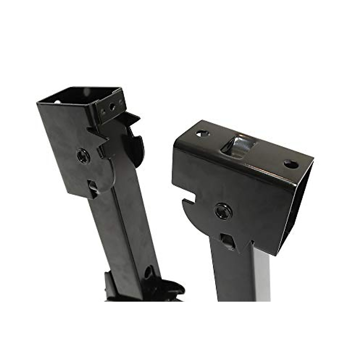 Red Hound Auto 4 Telescoping Folding Trailer Stabilizer Jacks Swing Down 1000 Lbs Support Capacity Each for RV Trailer Camper Includes Handle and Mounting Screws