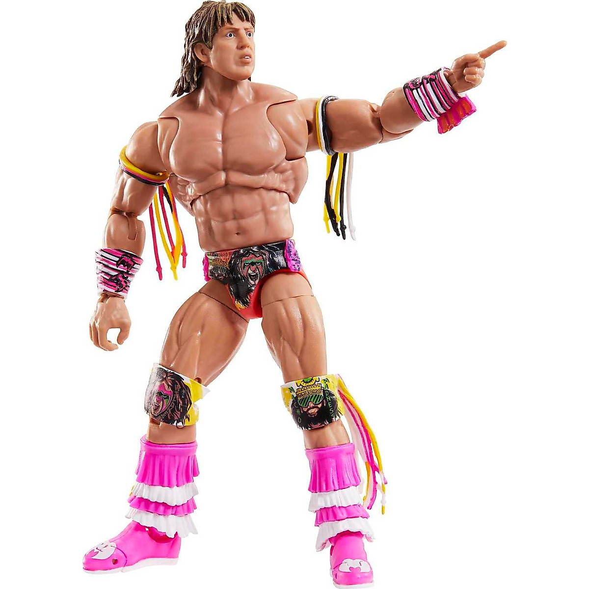 Mattel WWE Warrior Ultimate Edition Action Figure with Interchangeable Accessories, Articulation & Life-Like Detail, 6-inch