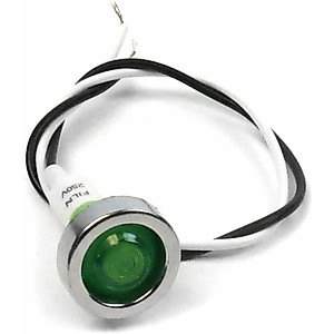 HXHREDRRD Green LED Indicator Light KICSWIND5GN muscle hot rod truck,SHIPS FROM USA