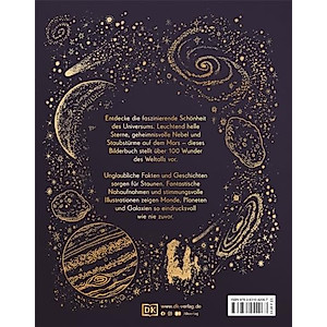 Wundervolle Welt der Sterne: Ein Weltall-Bilderbuch für die ganze Familie. Hochwertig ausgestattet mit Lesebändchen, Goldfolie und Goldschnitt