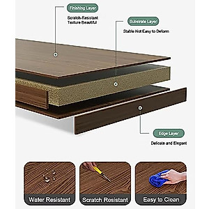 Corner Shelf Stand 4-Tier/5-Tier/6-Tier Storage Bookshelf Industrial Corner Bookcase Wood Furniture Plant Stand for Living Room Kitchen Home Office