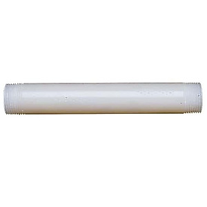 Koflo 3/4-80-10-12-2 Pipe Mixer, Kynar Schedule 80, 3/4" NPT(M), 12 Elements