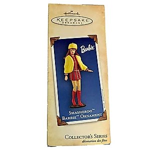 Hallmark Keepsake Ornament Smasheroo Barbie Ornament 11th in Series 2004