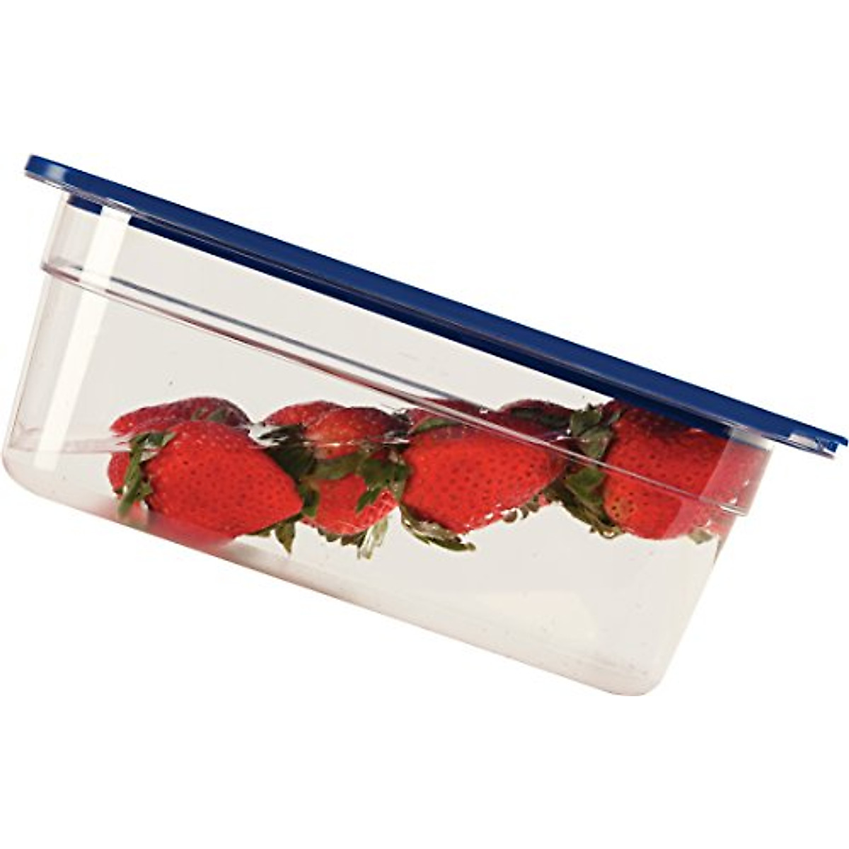 Carlisle FoodService Products 3058060 Smart Lids Third Size Polyethylene Lid, Dark Blue (Pack of 2)