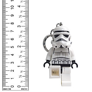 Lego Star Wars Stormtrooper Keychain Light - 3 Inch Tall Figure (KE12), Ages 6+, Includes 1 Keychain Light