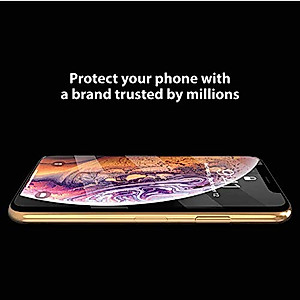 [4 Pack] Screen Protector for iPhone X, XS, 11 Pro, Beam Electronics Tempered Glass - 99% Touch Accurate with Easy Installation Tray and Accessories