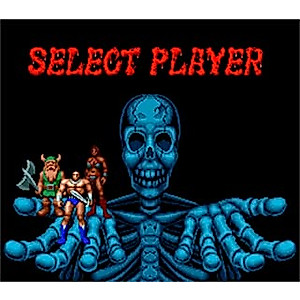 Golden Axe (Sega Genesis / Mega Drive) - Reproduction Video Game Cartridge with Clamshell Case and Manual