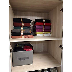 Tuersan Closet Organizers Clothes Folding Board for T-Shirts Jeans Shirts Sweaters Jumpers Closets Drawers Organizers DressBook 10Pcs (L Size)