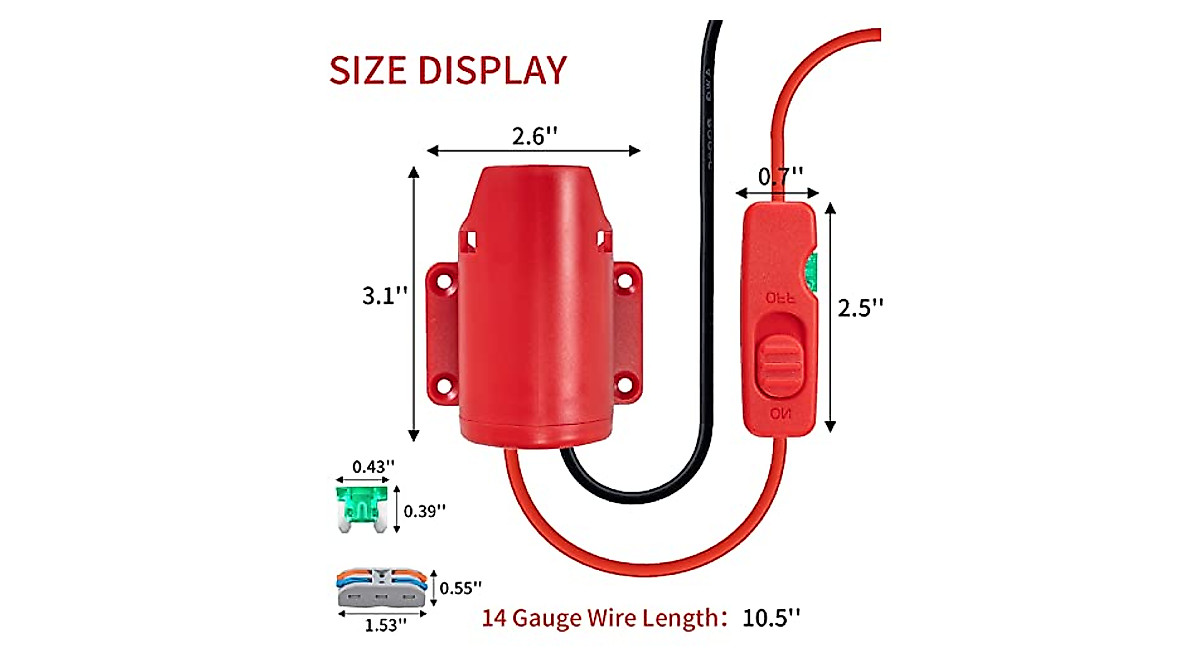 Milwaukee M12 Battery Adapter - Safe & Durable Power Solution