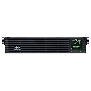 Tripp Lite 1500VA Smart UPS Back Up, Sine Wave, 1350W Line-Interactive, 2U Rackmount, LCD, USB, DB9, 2 & 3 Year Warranties, $250,000 Insurance (SMART1500RM2U)
