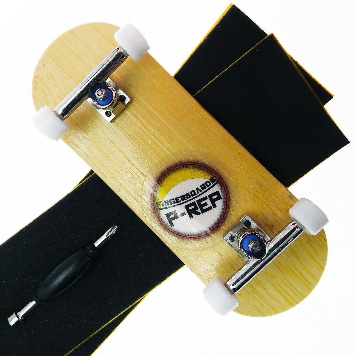 P-REP Standard Complete Wooden Fingerboard Bamboo 32mm