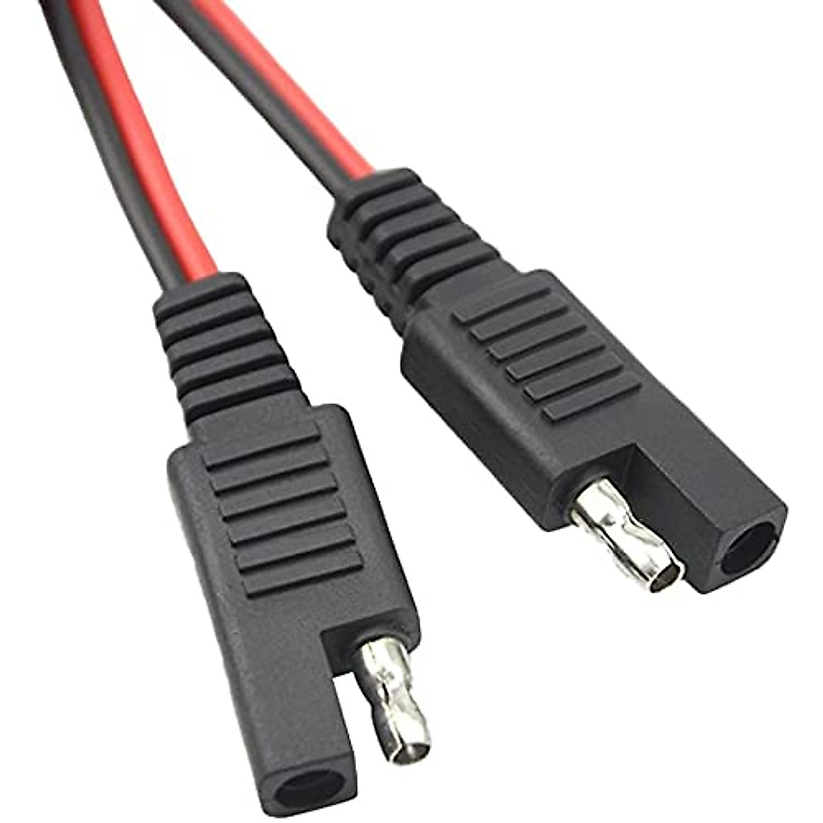 Halokny SAE Extension Cable, 14AWG SAE to SAE Quick Disconnect Wire Harness Connector Wirel for Automobile and Solar Panel (3.3Ft/1M)