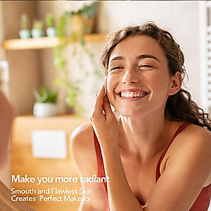 NEWKEY Red Light Therapy Mask for Face Wrinkles, 7 LED Light Therapy Facial Skin Care Mask,At-Home Photon Skin Care Beauty Mask for Anti-Ageing