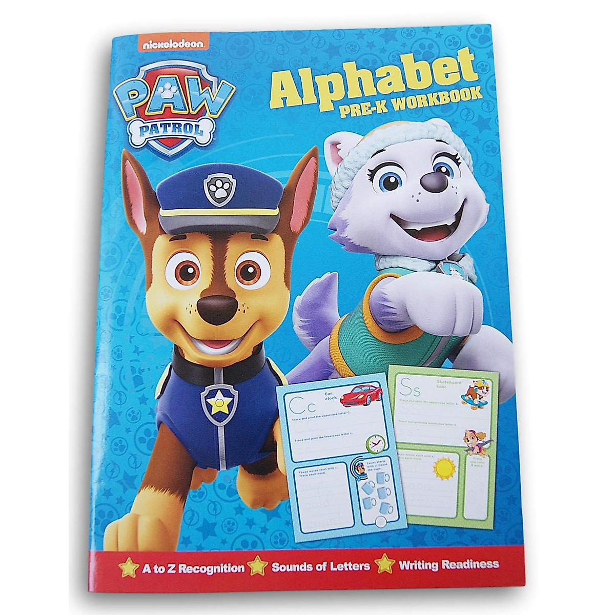 Pup Patrol Alphabet Pre-K Learning Workbook