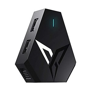 MODJUEGO Keyboard Mouse Converter-Q1 Portable Mobile Gaming Adapter for PUBG Android IOS Mobile Phone Gaming（Note: Not applicable to IOS 13.4 and above）