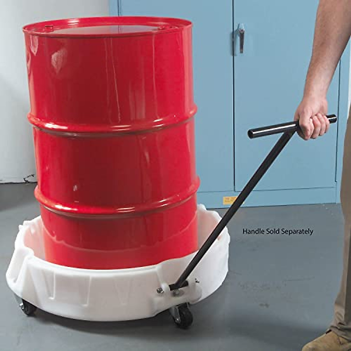 New Pig Drum Dolly | Poly Spill Drum Dolly | for 5 to 55 gal Drums | DRM786