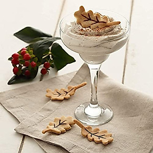 lav Margarita Glasses Set of 6 - Margarita Cocktail Glasses 10.25 oz - Clear Daiquiri Glasses for Parties - Classic Cocktail Drinking Glasses for Frozen Drinks - Made in Europe