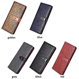 YZKJSZ Wallet Case for Motorola ThinkPhone Flip PU Elegant Retro Leather Case with Magnetic Closure Credit Card Slots and Stand Protective Cover for Motorola ThinkPhone (6,6") - SBlue