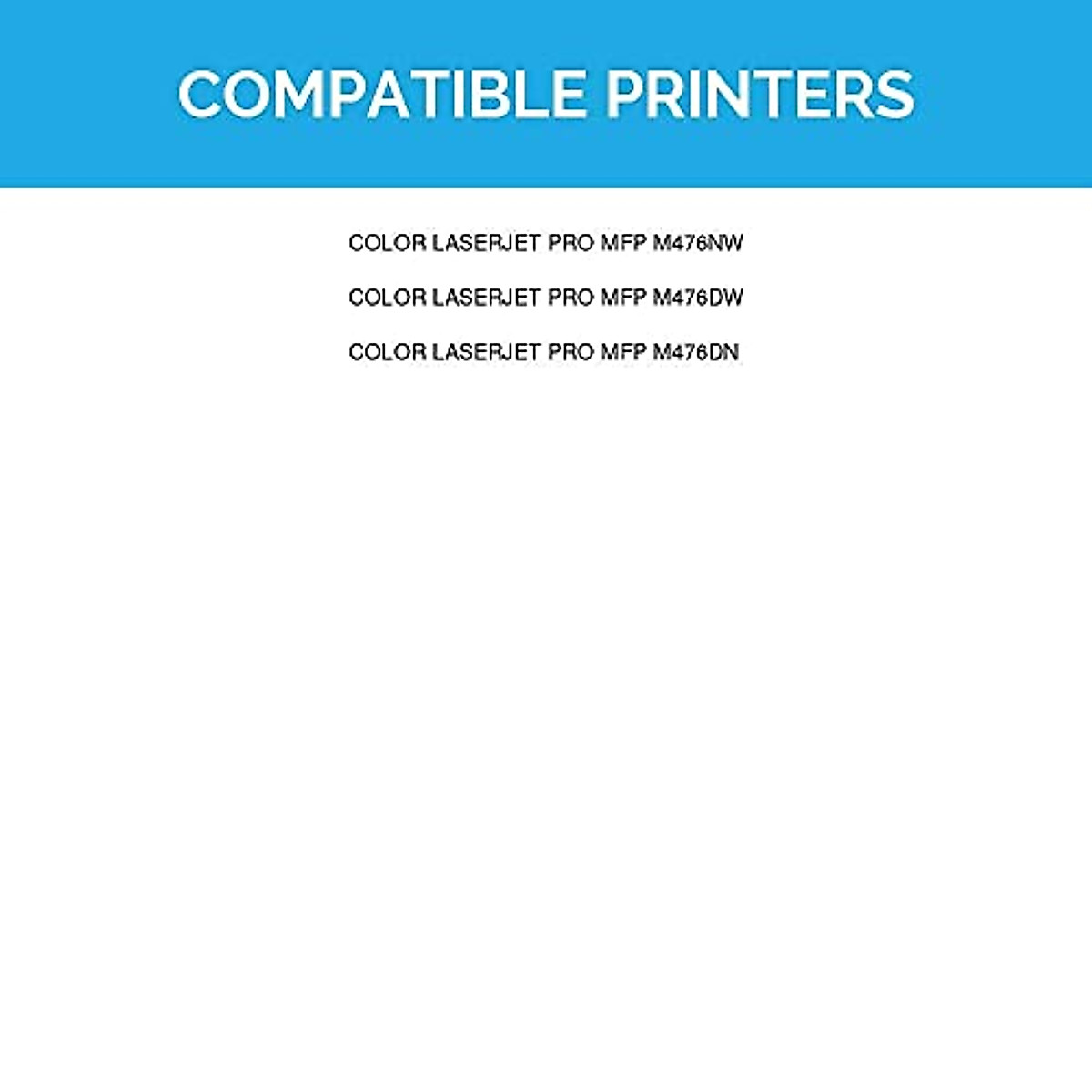 LD Products Compatible Toner Cartridge Replacements for HP 312A (Cyan, Magenta, Yellow, 3-Pack)