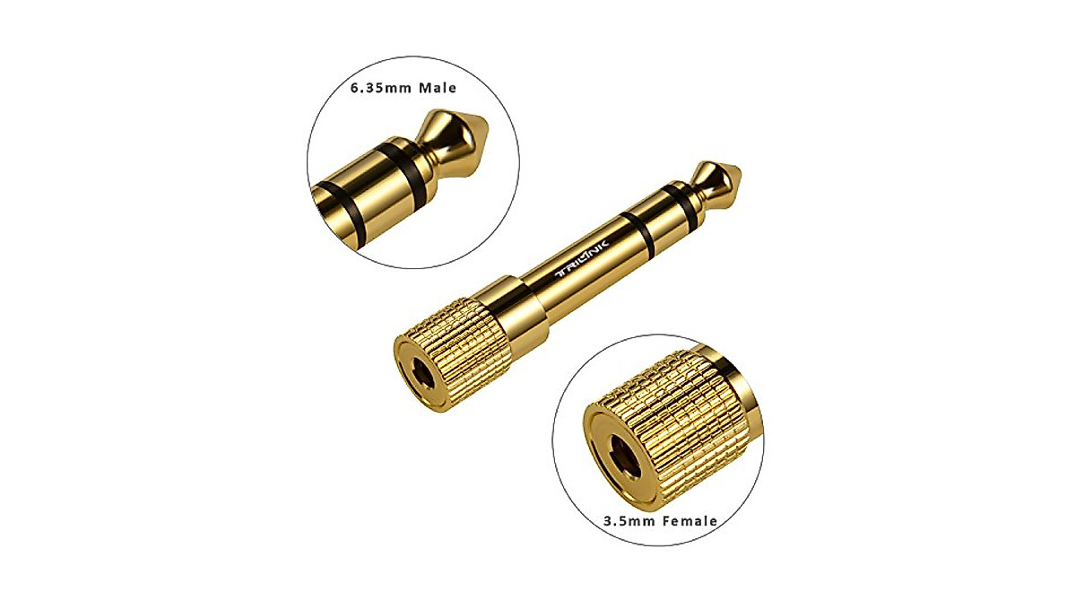 TRILINK Stereo Audio Adapter - Gold-Plated Quality