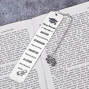 Graduation Gifts for Him Her Class of 2023 Inspirational Bookmark Bulk High School College Grad Gifts for Men Women Nurse Masters Student Boy Girl Son Daughter 2023 Senior Party Gifts