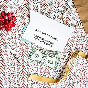 Chillkat Schrute Buck Birthday Card with Sticker, The Office TV Show (5)