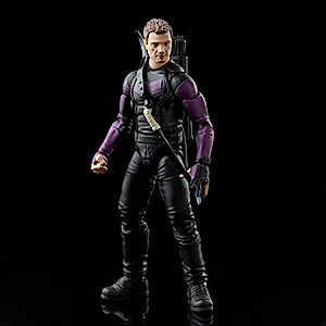 Marvel Legends Series MCU Disney Plus Marvel’s Hawkeye Action Figure 6-inch Collectible Toy, 4 Accessories and 1 Build-A-Figure Part