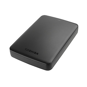 Toshiba Canvio Basics 3TB Portable External Hard Drive USB 3.0, Black - HDTB330XK3CB