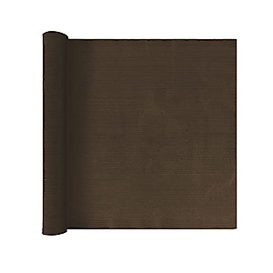 COARBOR 6'x15' Outdoor Shade Fabric Cloth Material Roll for DIY Pergola Cover Carport Patio Deck Backyard Garden Plant Shade Cover Yard Balcony Privacy Shade Screen Brown