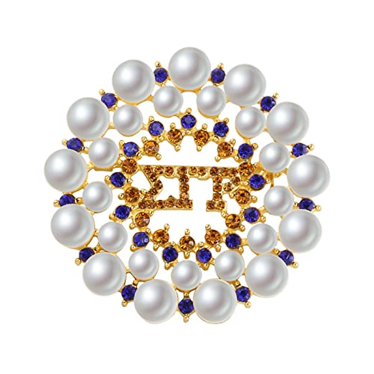POTIY Sigma Gamma Rho Sorority 1922 Brooch SGR EE-YIP Brooch Greek Sorority Soror Gift (ETP-1)