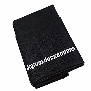 Turntable Dust Cover for Numark TTUSB / TT1610 / TT1625 / TT200 / TT500; Stanton TT200 / STR8-100 / STR8-90 / STR8-80 / STR8-30 / STR8-20; Ion ITTUSB Record Player Protector Case by DigitalDeckCovers