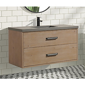 Ari Kitchen & Bath Kane 42" Bathroom Vanity Weathered Fir