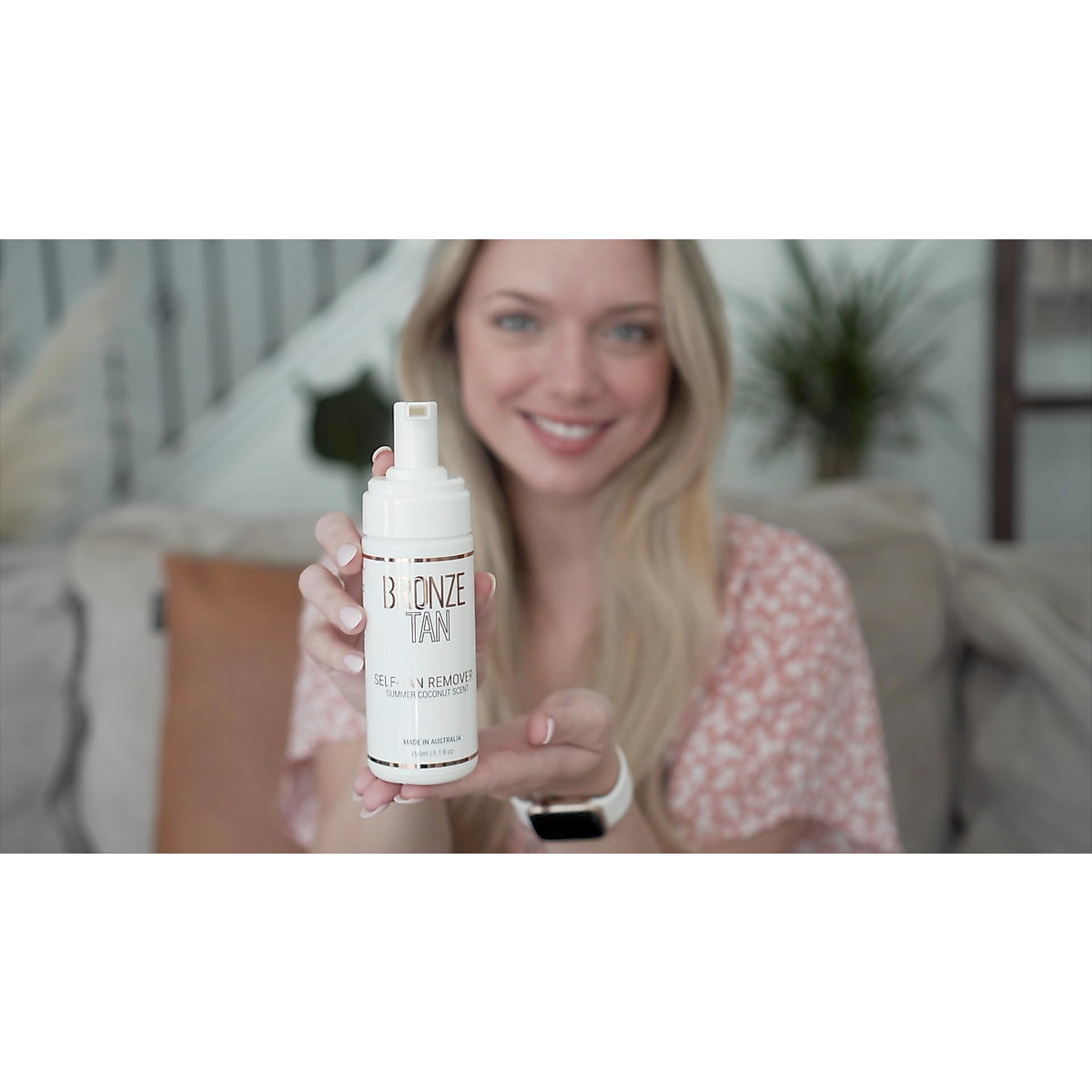 Bronze Tan Self Tan Remover For Fake Tan Streaks, Build Up, Correction, Or Full Removal Of Self Tanner or Bronzer - Summer Coconut Scent (150ML / 5.1 fl oz)