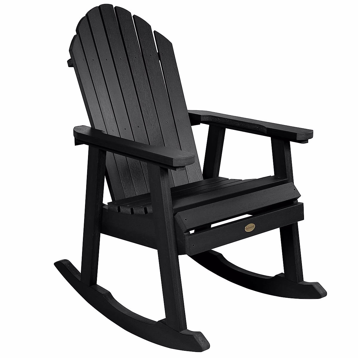 Highwood AD-RKCH6-BKE Hamilton Rocking Chair, Black