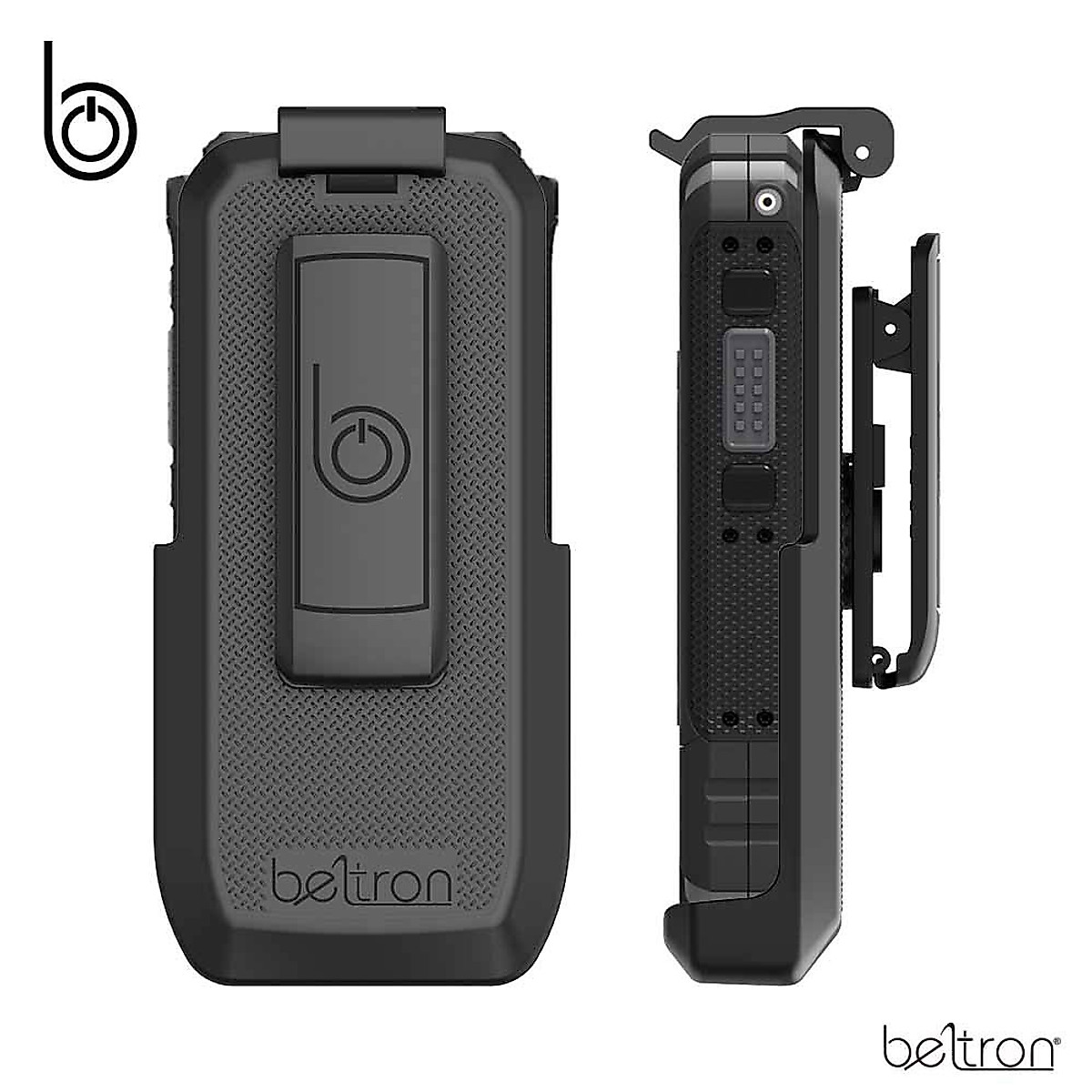 BELTRON Heavy Duty Rotating Belt Clip Holster for Sonim XP5S XP5800 (AT&T FirstNet Sprint) Secure Fit & Quick Release Latch (Durable Reliable & Lightweight) - NOT for XP5