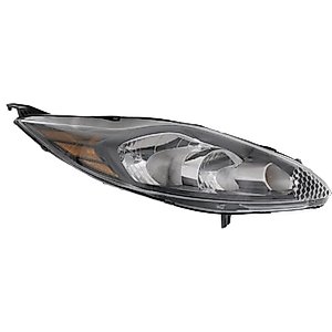 Hyiccoes Headlight Halogen Right Side Clear Lens W/Bulb Headlamp FO2503300 CE8Z13008A 16572501